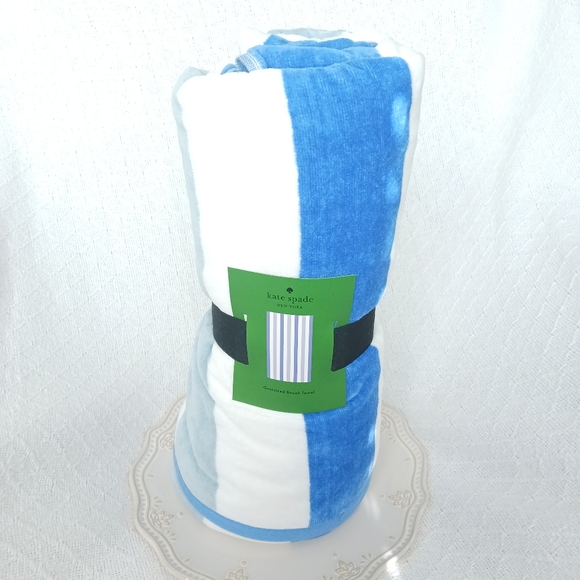 kate spade | Bath | Kate Spade New York Oversized Striped Beach Towel ...